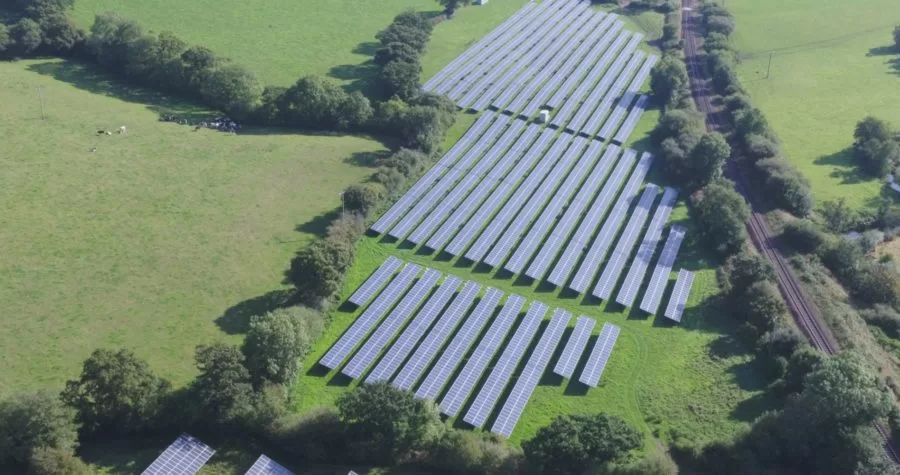 Commercial PV Solar Farm Inspections by Drone